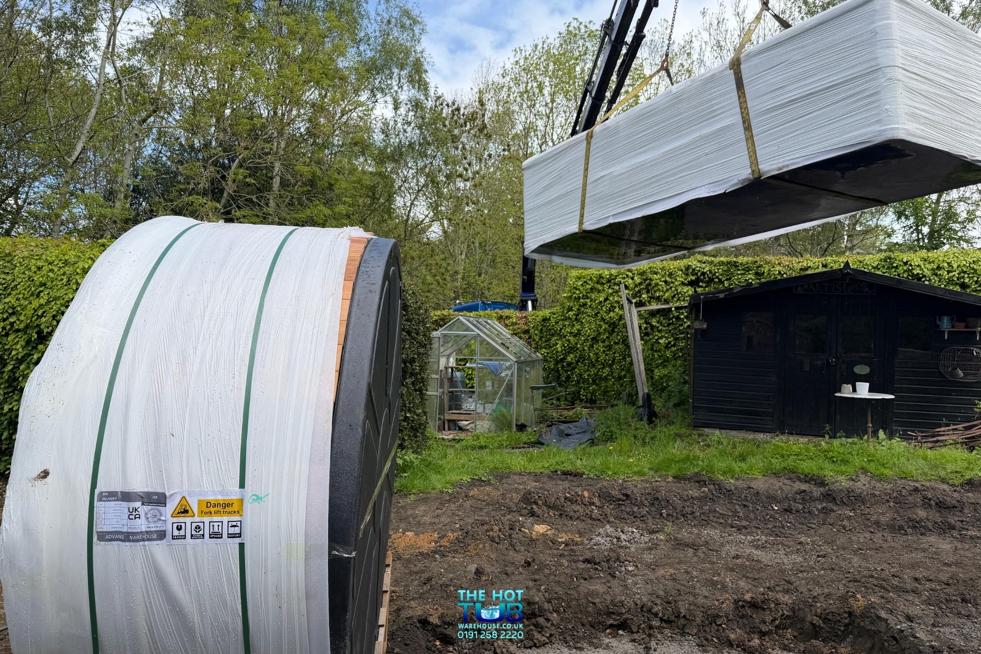Aspire In-Ground Swim Spa and Oasis 360 Hot Tub Install - The Hot Tub ...